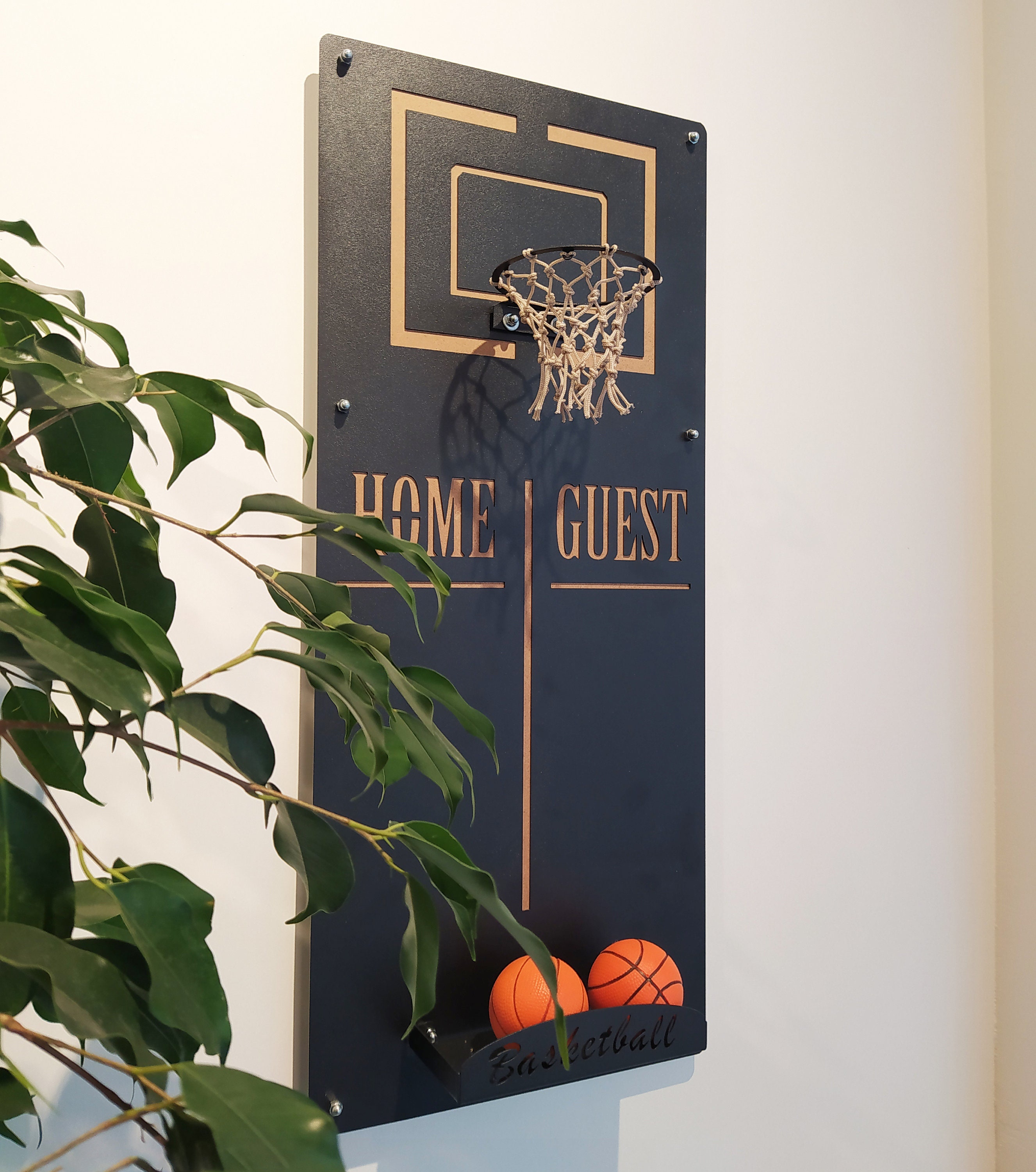 Basketball Hoop Wall Decor Metal Wall Decor Metal Wall - Etsy Canada