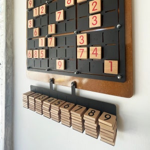 Sudoku Metal Wall Art – Gameroom Decor, Office Wall Game - Etsy