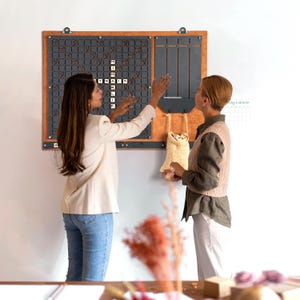 Magnetic Word Game Wall Games Games for Wall, Wall Decor, Metal Wall ...