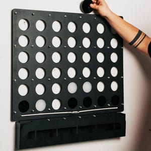 Unique Connect Four in a Row Wall Game - Home Decor , Christmas Gifts ...