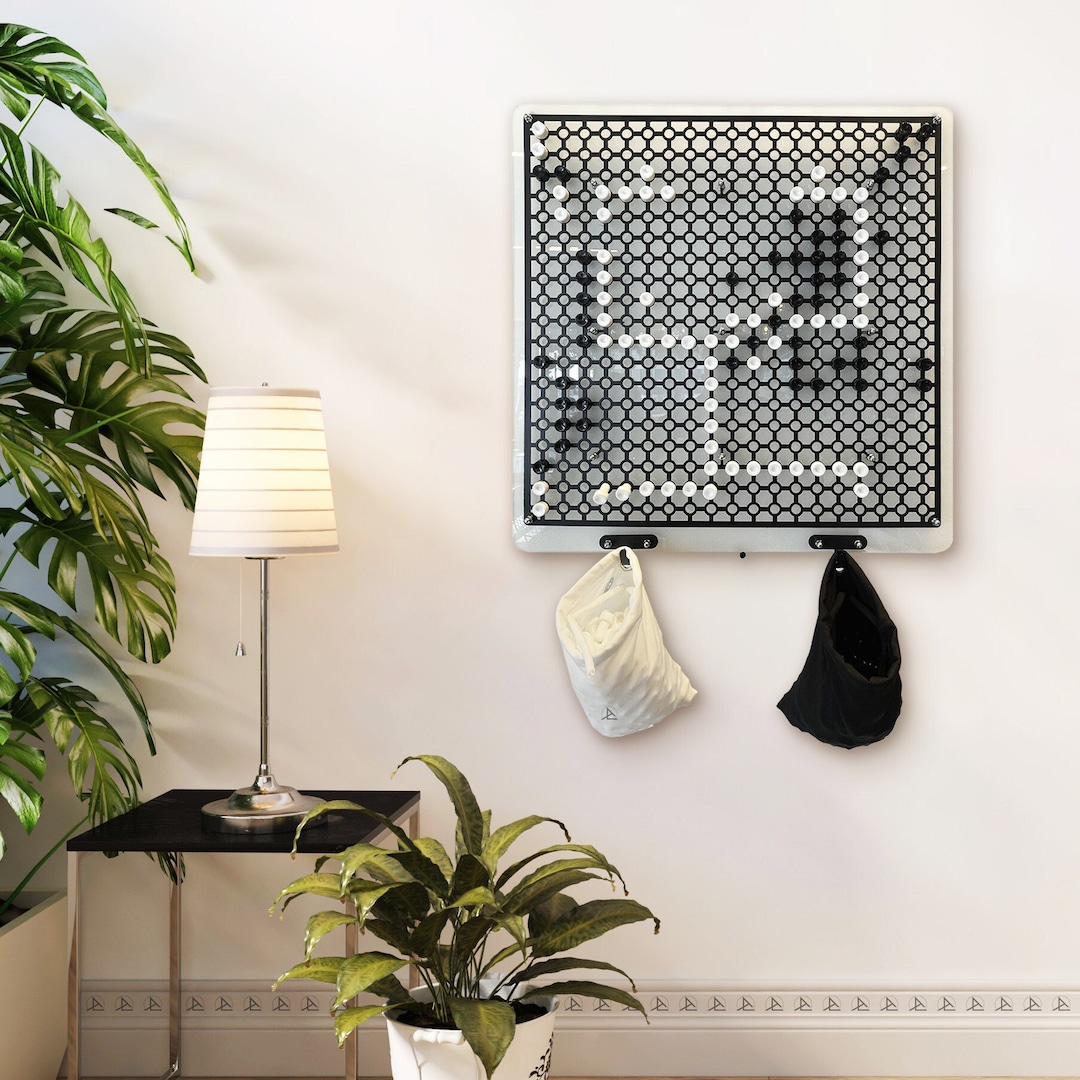 Go Game for Wall - Go Game Board, Metal Wall Games, Decorative Wall ...