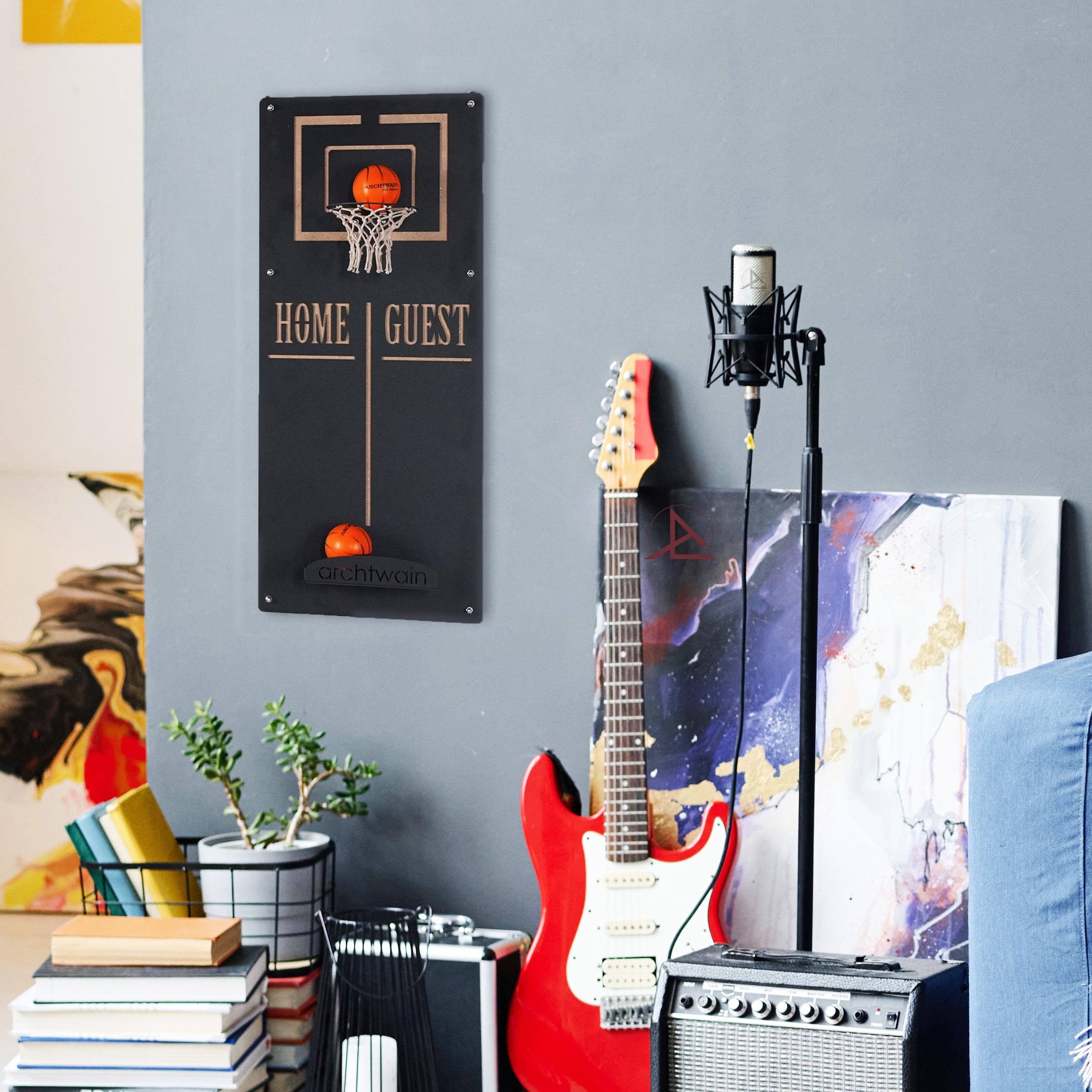 Industrial Wall Games Decor: Magnetic Word Game, Tic Tac Toe ...