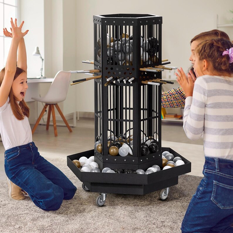 Giant Balls and Balance Game, Indoor Outdoor Family Fun - Etsy