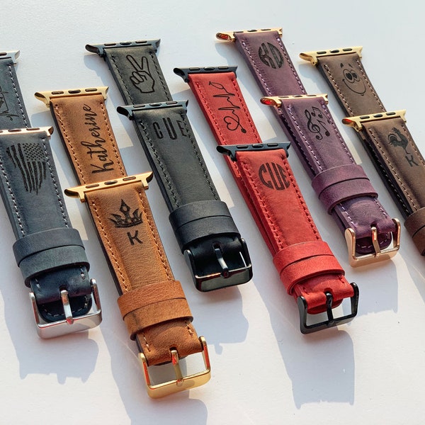 Apple Watch Monogram - Etsy