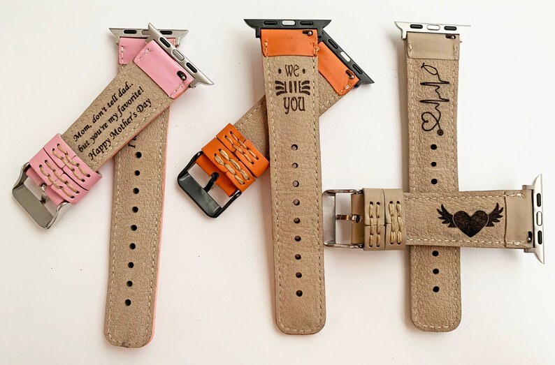 Custom Personalized Apple Watch Band Strap 38mm 42mm 40mm | Etsy