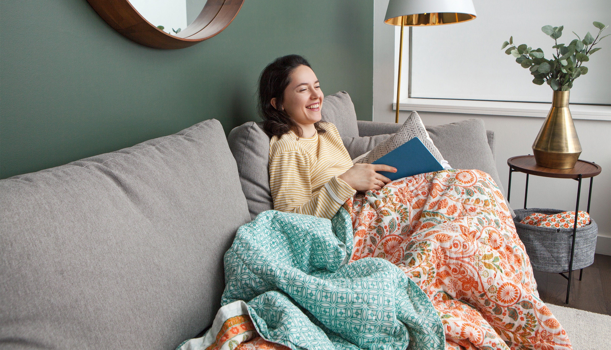 Cotton Quilt and Weekender Bag Set - Rosy - Etsy