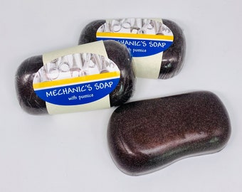 Mechanic's Friend Sand Soap for Greasy Grimy Hands Glycerin Soap Bar 5. ...