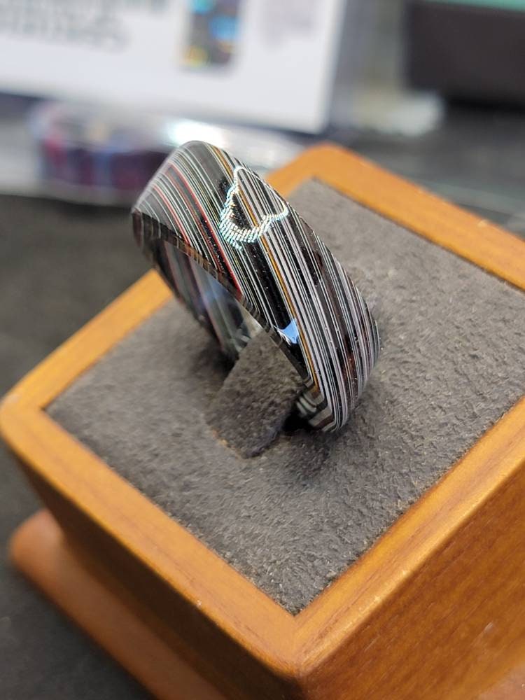 The Funky Fordite Ring - Etsy