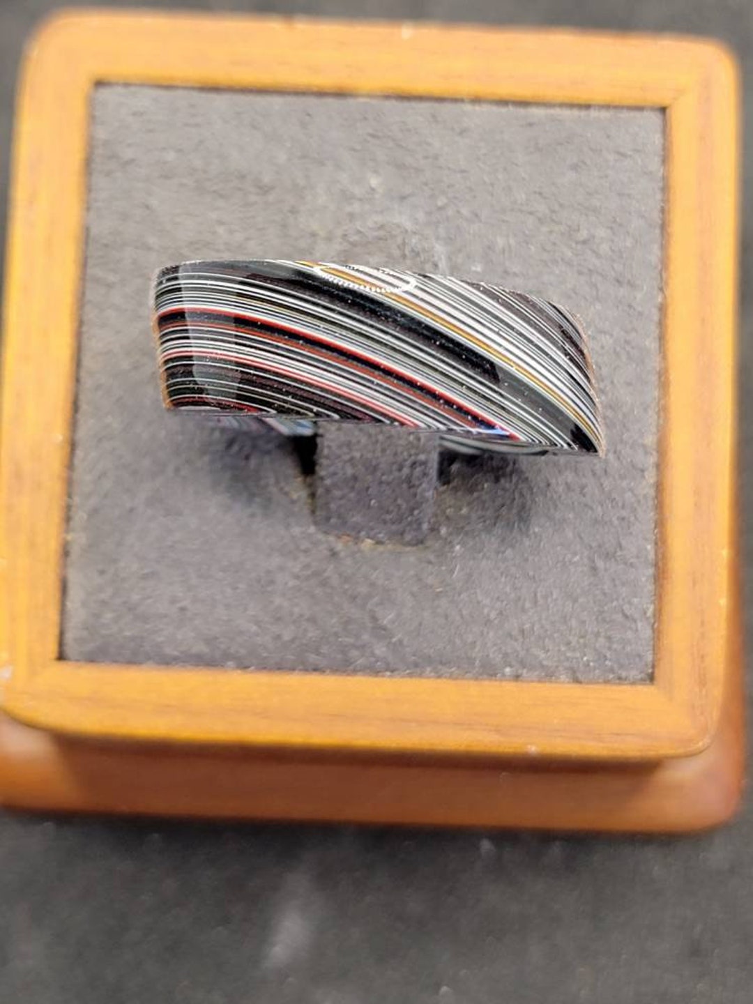 The Funky Fordite Ring - Etsy