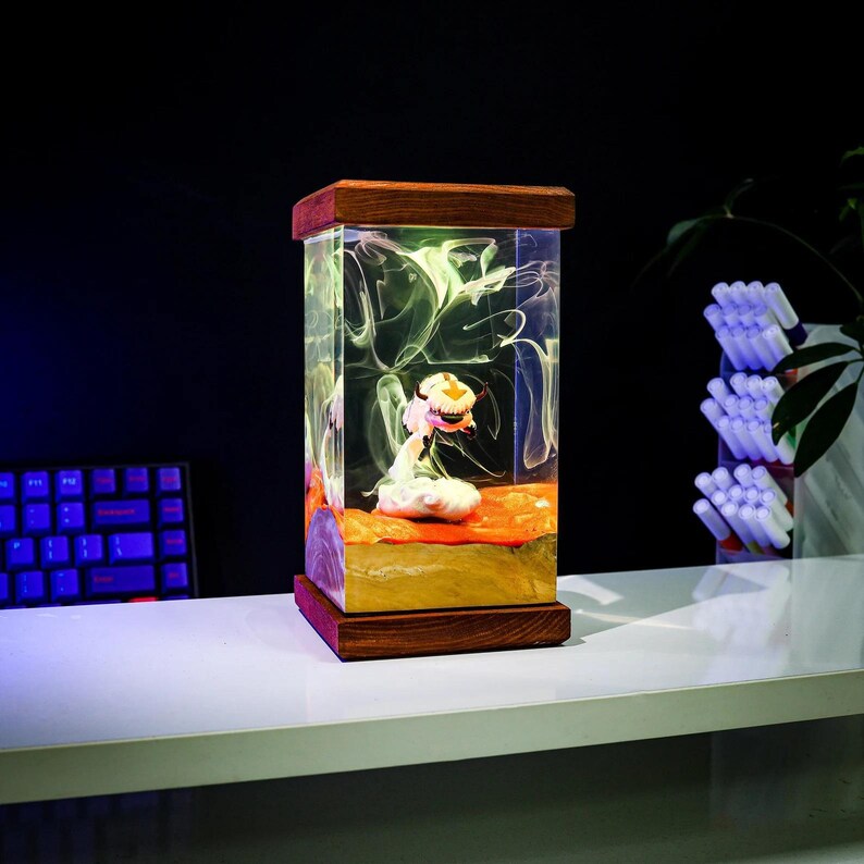 Appa Resin Light Diorama | Avatar the Last Airbender LED Cube | Flying ...