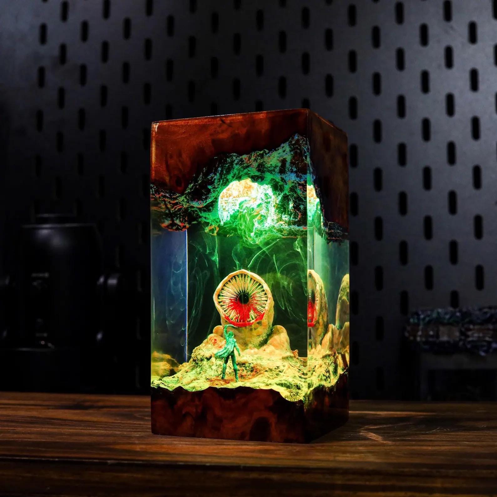 Dune 2 Paul Atreides Sandworm Resin Lamp, LED Movie Night Light ...