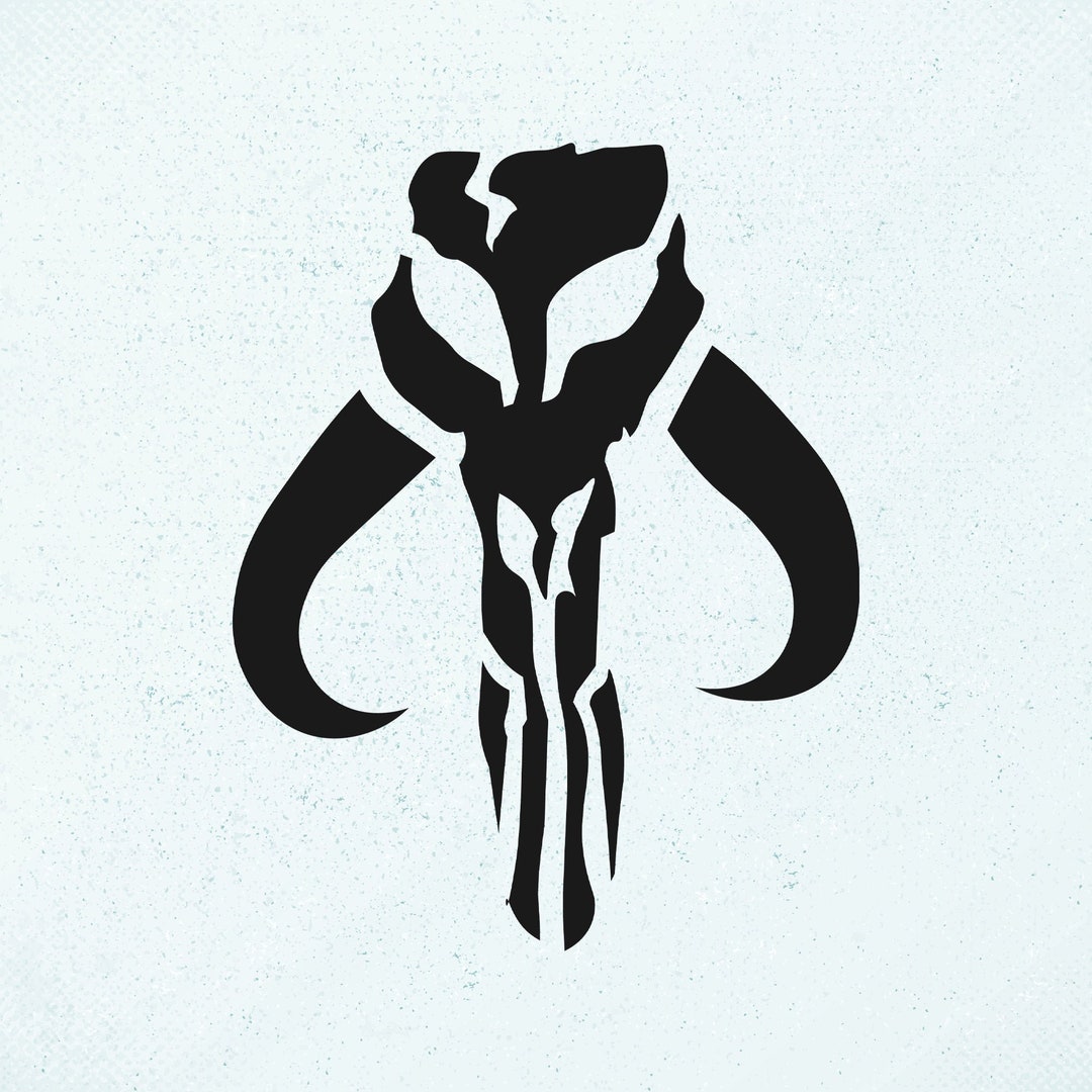 Star Wars Mandalorian Logo Digital Downloadable Printable Svg, Eps, Dxf ...