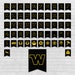 Printable STAR WARS BANNER Alphabet Flags for Star Wars - Etsy