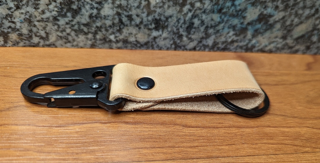 Leather Keychain PDF Pattern (beginner Friendly) DIY - Etsy