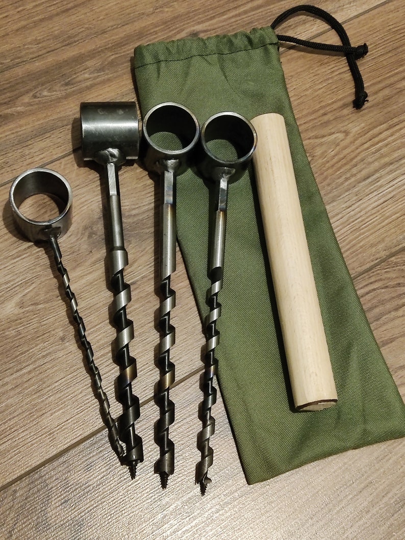Scotch Eyed Eye Auger | Outdoor Bushcraft Camping Hand Drill | Woodsman ...