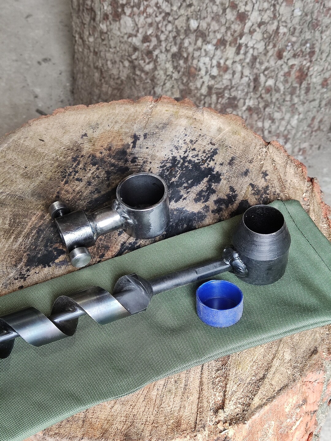Scotch Eyed Auger Settlers Wrench Bushcraft Tools Hiking Gear Wood ...