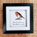 Robin Frame, Those We Love Don't Go Away, Robin Art, Gift for Her, Gift ...