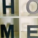 Black Letters for the Wall, Large Wooden Letters, Wood Alphabet Letters ...