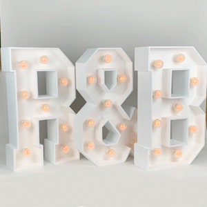 3ft, 4 Ft Marquee Letters GRAD, Large Light up Letters PROM, Giant ...