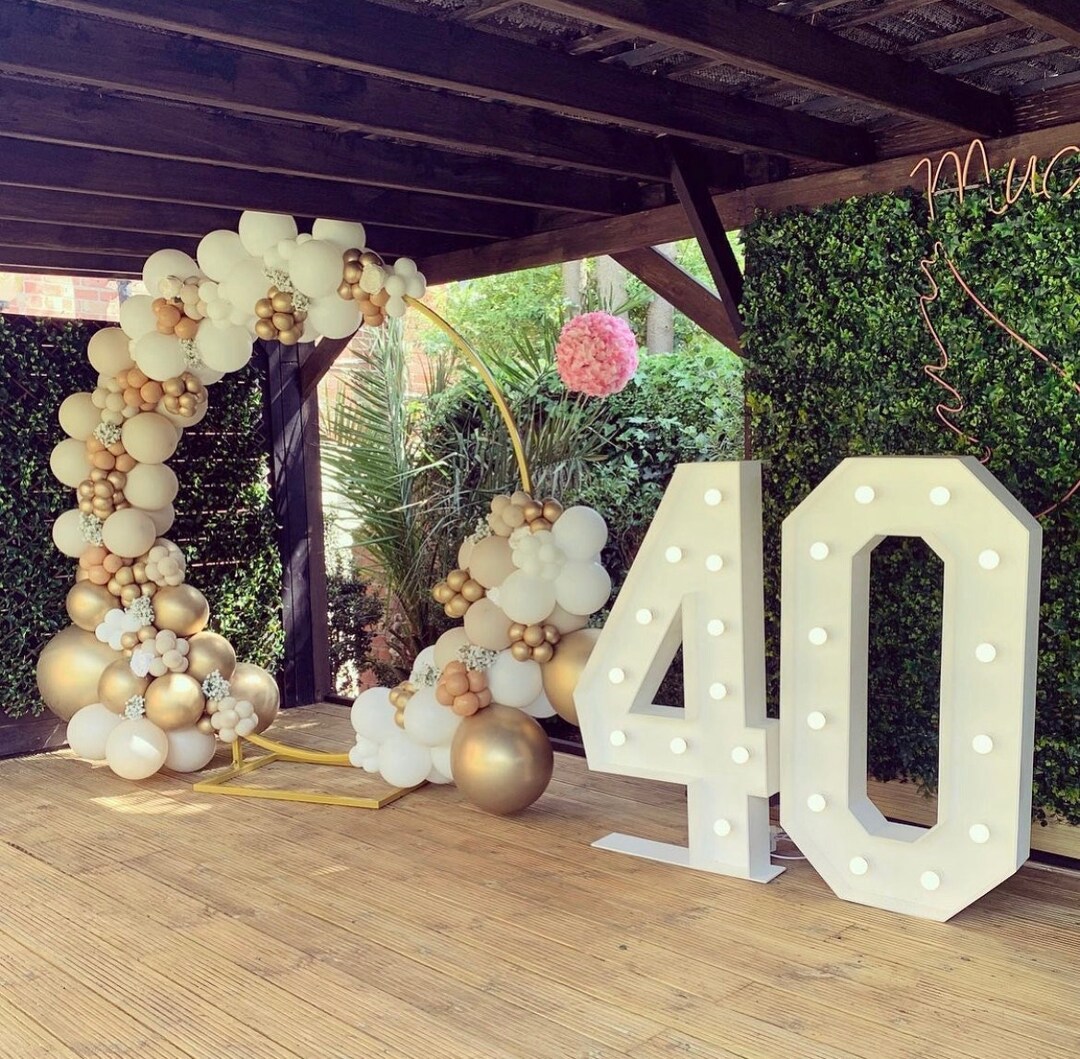 Light up Numbers, Birthday Numbers, Giant Event Numbers, Large Lighted ...