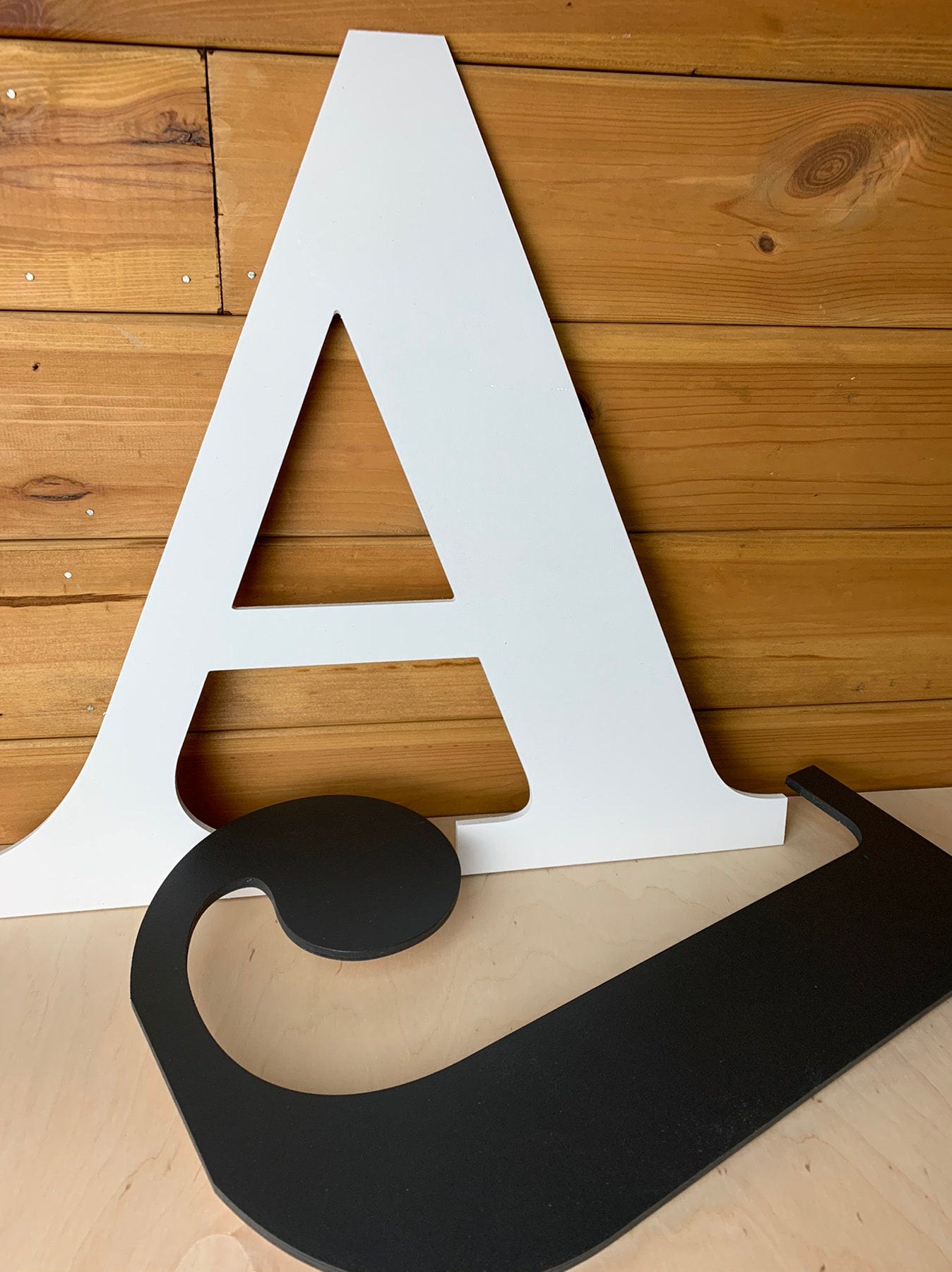 Large Wooden Letters, Wedding Photo Backdrop, Giant Wedding Initials ...