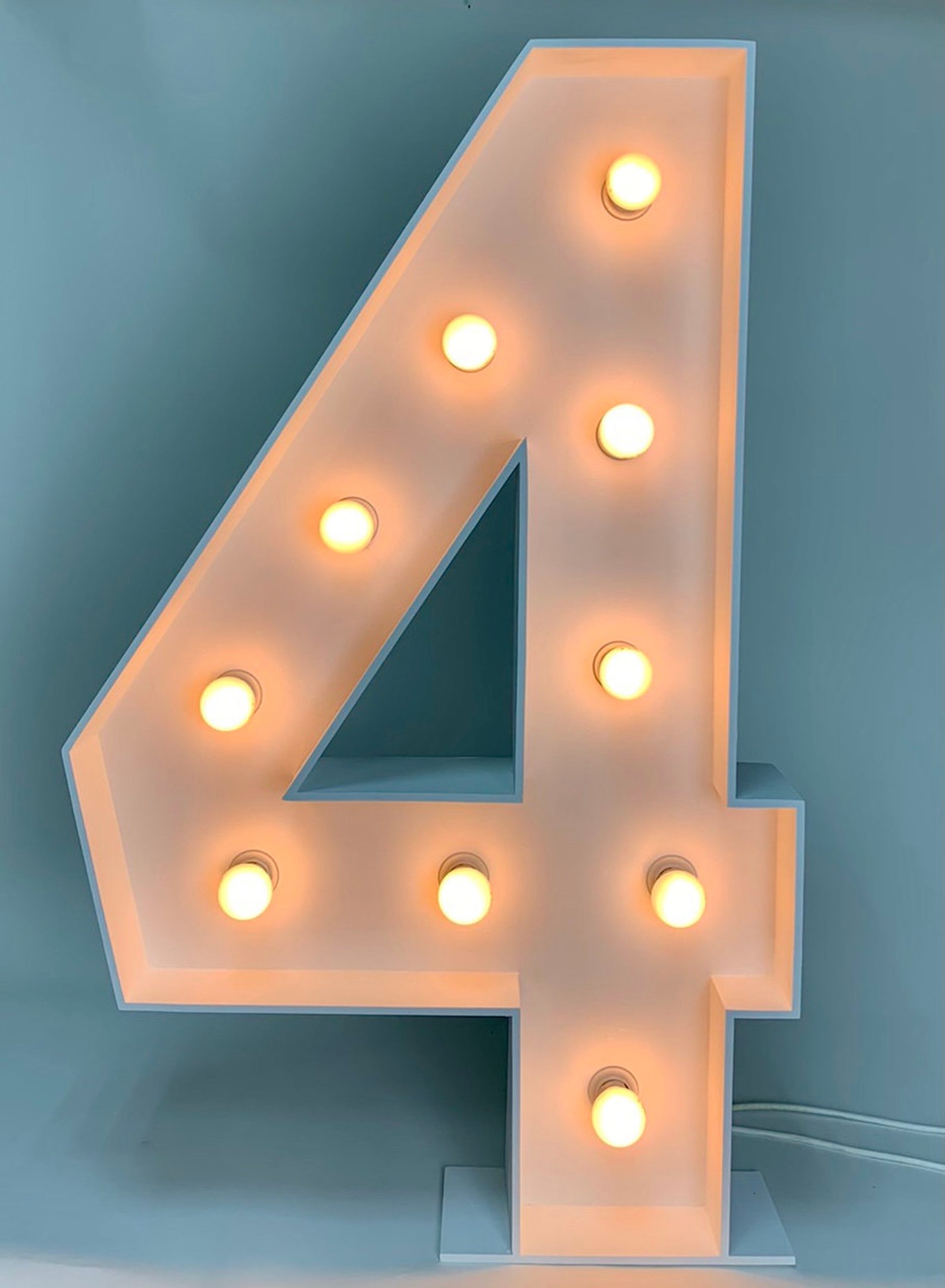 Light up Numbers, Birthday Numbers, Giant Event Numbers, Large Lighted ...