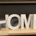 Black Letters for the Wall, Large Wooden Letters, Wood Alphabet Letters ...