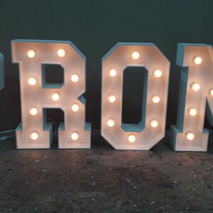 3ft, 4 Ft Marquee Letters GRAD, Large Light up Letters PROM, Giant ...