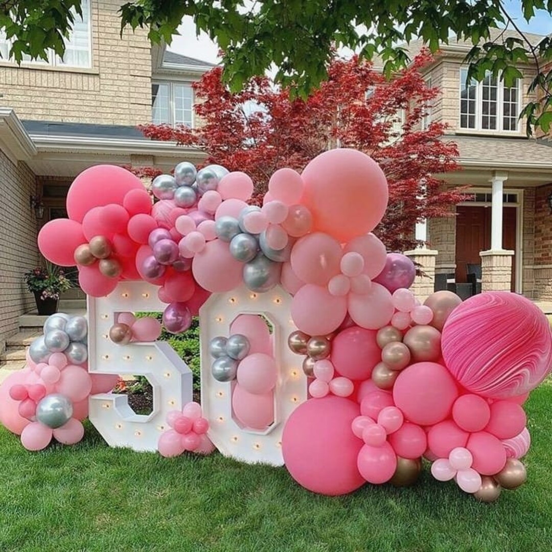 Marquee Numbers, Light up Numbers, Birthday Numbers, Giant Event ...