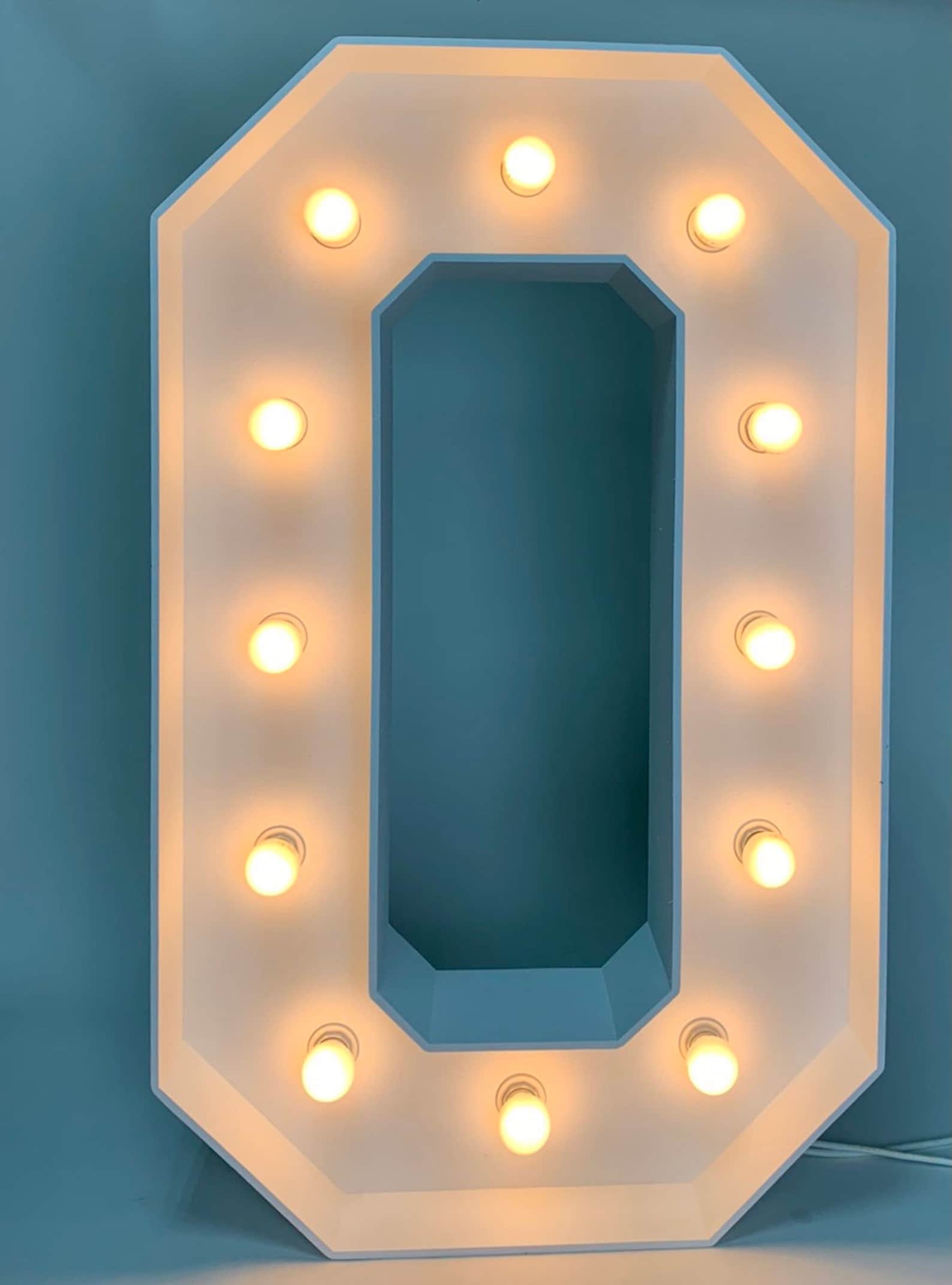 Light up Numbers Giant Event Numbers Number Light - Etsy