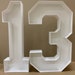 3 Ft 4 Ft Balloon Numbers Frame for a Mosaic of Balloons - Etsy