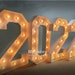 3 Ft, 4 Ft Light up Numbers, Giant Event Numbers, New Year Numbers ...
