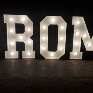 3ft, 4 Ft Marquee Letters GRAD, Large Light up Letters PROM, Giant ...
