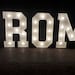 3ft, 4 Ft Marquee Letters GRAD, Large Light up Letters PROM, Giant ...