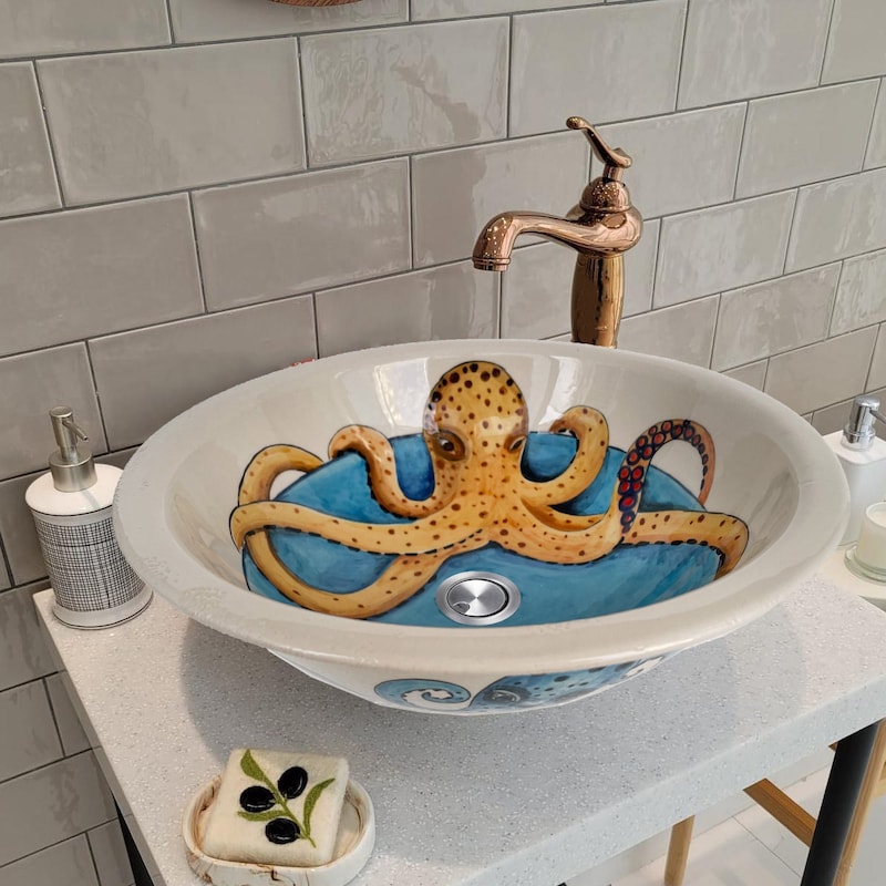 Octopus Sink - Etsy
