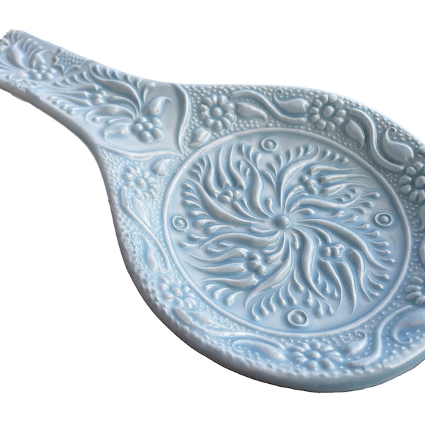 Ceramic Spoon Rest - Etsy