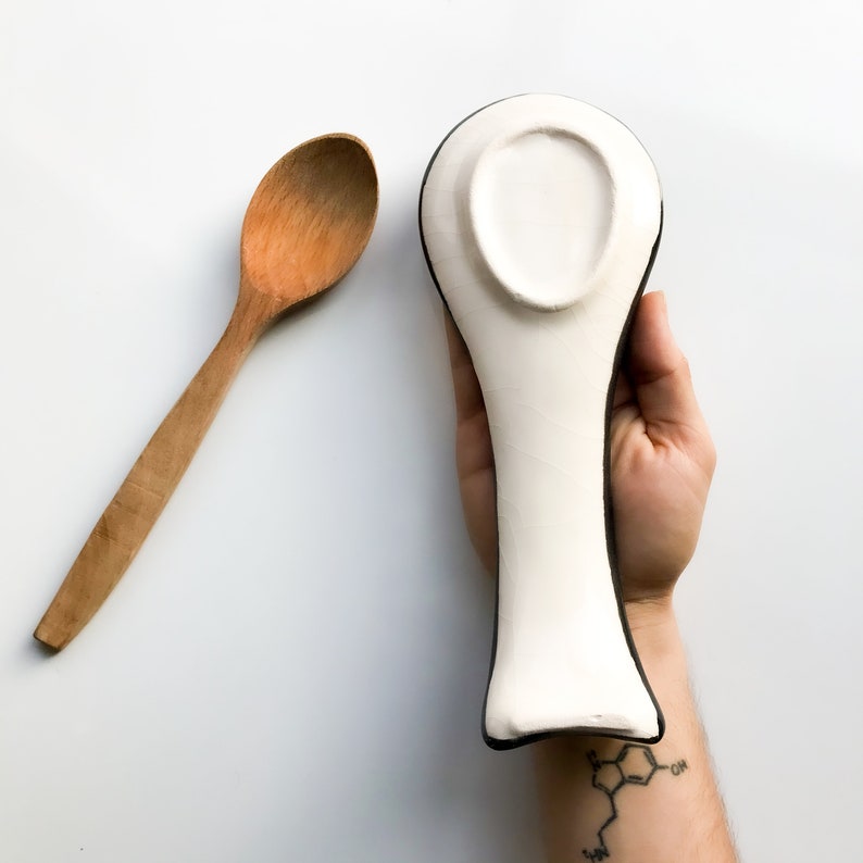 Kitchen Ceramic Floral Colourful Spoon Rest Handmade Ceramic - Etsy