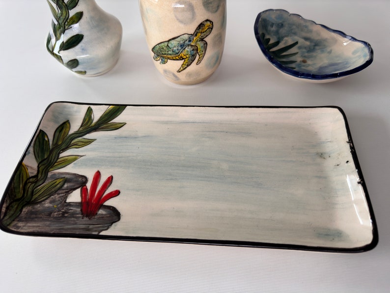 Bathroom Accessories Set & Sea Turtle, Liquid Soap Dispenser ...