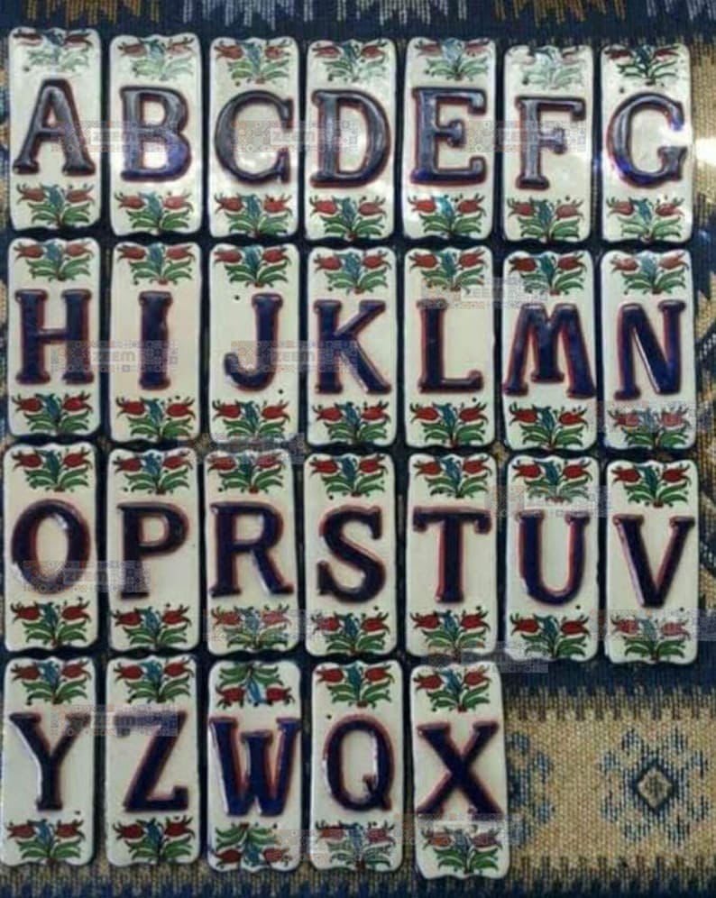 Ceramic Address Plaque & Numbers House Number Terracotta - Etsy