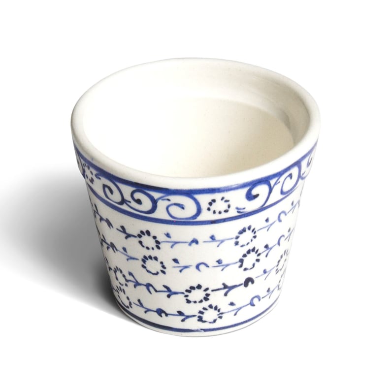 Geometric Cylinder Ceramic Pot Planter Flower Pot Fractal - Etsy