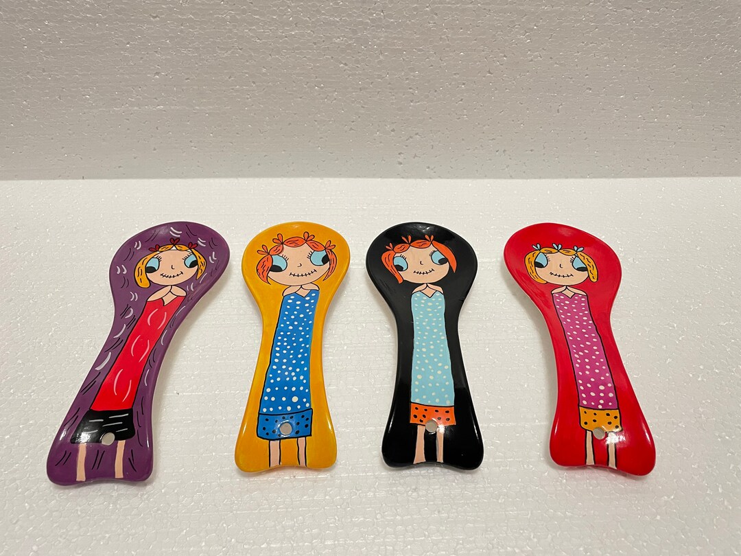 Christmas Spoon Rest Gift, Coraline Kitchen Gift, Stove Rest, Flower ...