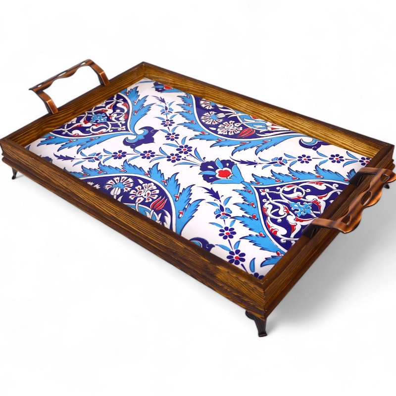 Turkish Tile Tray Large - Etsy