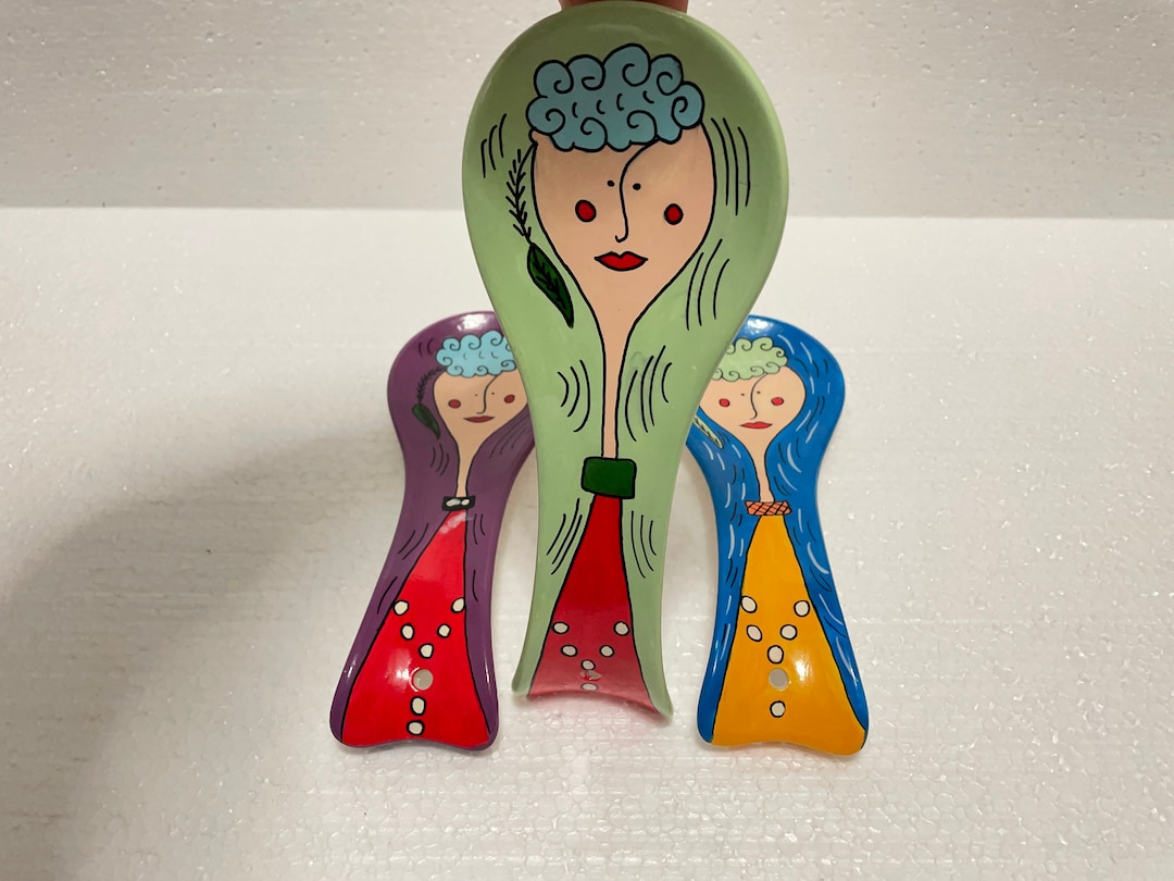 Christmas Spoon Rest Gift, Xmas Kitchen Gift, Stove Rest, Flower ...