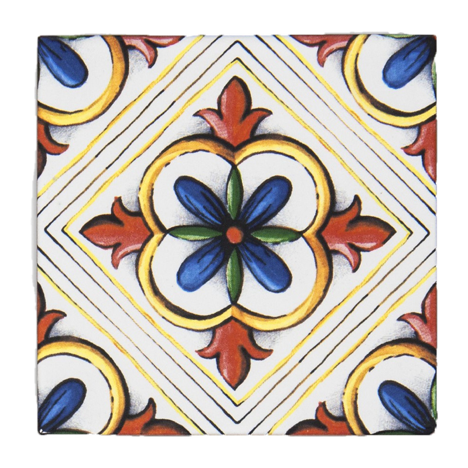 4x4 Inches Unique Mexican Ceramic Tiles Backsplash Etsy