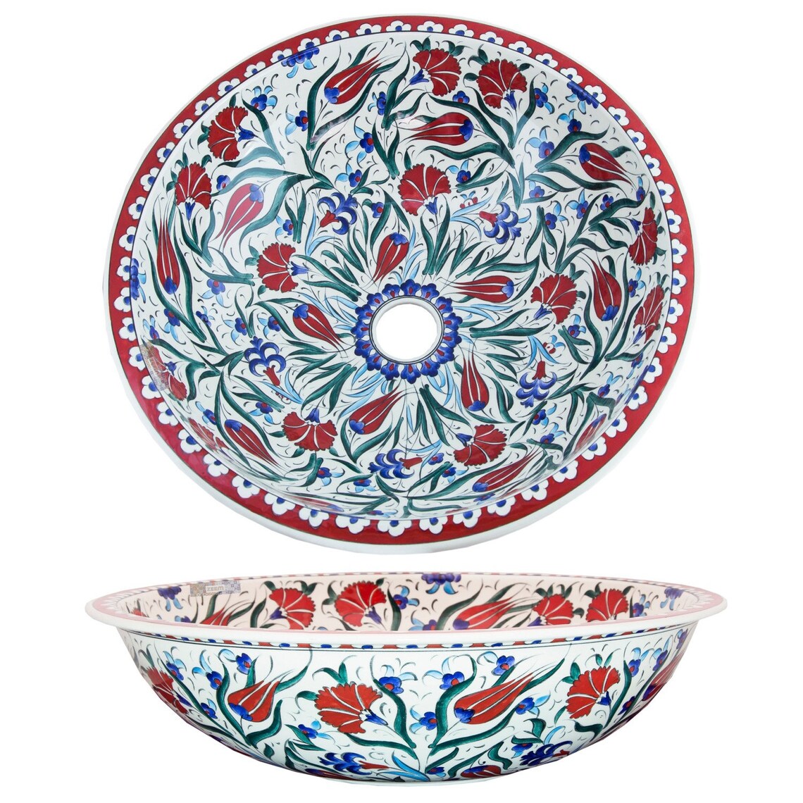 Sink Countertop Basin Ceramic Washbasin Decorative Bathroom - Etsy