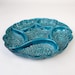 Multi Section Divided Serving Dish Platter, Turkish Ceramic Offering ...