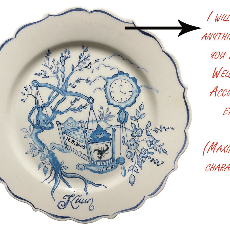 Birth Plates - Etsy