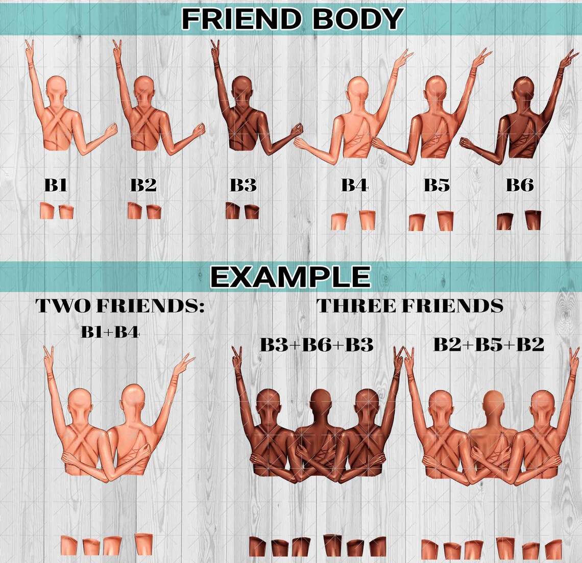 3 Best Friend Gifts Friends 3 Best Friends 3 Sisters Mug - Etsy