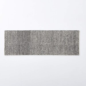 Handmade Wool Rug, Square Rug, Custom Size Rug, Large Area Rug, Black ...