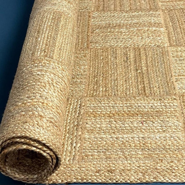 Jute Rug - Etsy UK
